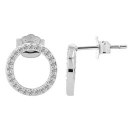 Adelia&acute;s ADELIA ́S Damen Paar Ohrh&auml;nger "Damen Ohrstecker aus 925 Sterling Silber und Zirkonia", Damen, Silber 925 (Sterlingsilber), silber, Silber 925