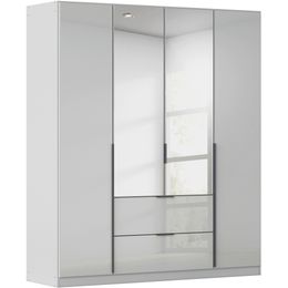 Dreht&uuml;renschrank OTTO HOME, B:181cm H:210cm T:54cm, grau, Holzwerkstoff, Schr&auml;nke, "Kleiderschrank Kleiderschr&auml;nke Schrank Garderobe AGORDO mit