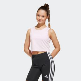 M&auml;dchen Tanktop "JG LIN TK 160", pink, Gr. 170, adidas Sportswear, Obermaterial: 100% Baumwolle, Tops, f&uuml;r Kinder und Teens, sportlicher Stil, ohne