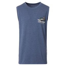 Casamoda Herren Tanktop "Casamoda Tanktop uni", blau, Gr. L, 100% Baumwolle, Tops