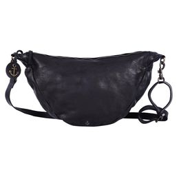 Harbour 2nd Damen Handtasche "Alva"schwarz, Rindsleder, Taschen, Damen Umh&auml;ngetasche, Schultertasche mit Logopr&auml;gung