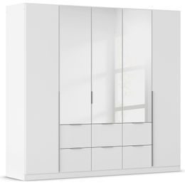 Dreht&uuml;renschrank OTTO HOME, B:226cm H:210cm T:54cm, wei&szlig;, Holzwerkstoff, Schr&auml;nke, "Kleiderschrank Schrank Garderobe AGORDO mit Dekor- oder