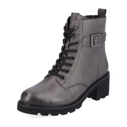 Remonte Damen Schn&uuml;rstiefelette "Remonte Stiefelette Glattleder", Gr. 40fumo, Glattleder, Schuhe