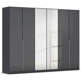 Dreht&uuml;renschrank OTTO HOME, B:271cm H:210cm T:54cm, grau, Holzwerkstoff, Schr&auml;nke, "Kleiderschrank Kleiderschr&auml;nke Schrank Garderobe AGORDO mit