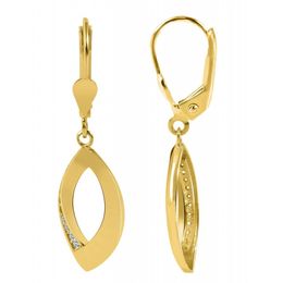 Adelia&acute;s ADELIA ́S Damen Paar Ohrh&auml;nger "Damen Ohrh&auml;nger aus Gold 333 - Gold 375 und Zirkonia", Damen, Gelbgold 375 Gold, gold, Gelbgold 375, Gold, Ohrringe