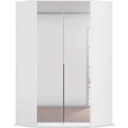 Eckkleiderschrank OTTO HOME, B:117cm H:210cm T:117cm, wei&szlig;, Holzwerkstoff, Schr&auml;nke, "Kleiderschrank Schrank Ankleidezimmer Schlafzimmer Garderobe