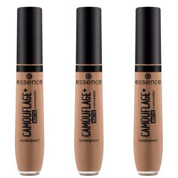 Essence Damen Concealer "CAMOUFLAGE+ MATTE concealer", 24ml, beige, Teint-Kosmetika, 3-tlg., hohe Deckkraft, mattierend, alle Hauttypen