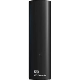 Western Digital HDD-Festplatte "WD Elements ", 6 TB, schwarz, Festplatten