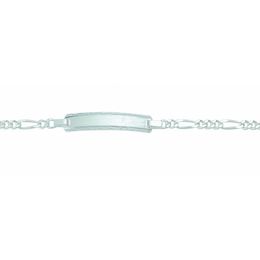 Adelia&acute;s ADELIA ́S Damen Silberarmband "Damen Silberschmuck 925 Silber Figaro Armband 18,5 cm", 18,5, Silber 925 (Sterlingsilber)silber, Silber 925