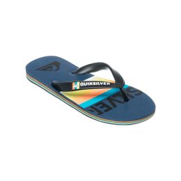 Quiksilver Damen Sandale "Molokai Slab", Gr. 3schwarz, blau, blau, Obermaterial: Synthetikmaterial / Au&szlig;ensohle: Moosgummi, Schuhe