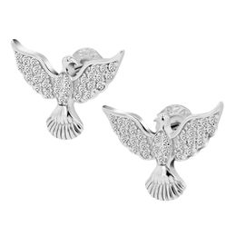 Adelia&acute;s ADELIA ́S Damen Paar Ohrh&auml;nger "Damen Ohrstecker aus rhodiniertem 925 Sterling Silber", Damen, Silber 925 (Sterlingsilber), silber, Silber 925