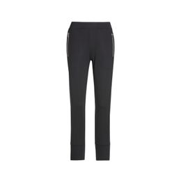 GOLDNER Damen 2-in-1-Hose "Kurzgr&ouml;&szlig;e Jogpant", schwarz, Gr. 27, Obermaterial: 91% Polyester PES. 9% Elasthan EL., Hosen