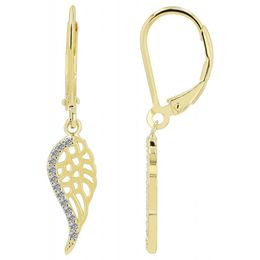 Adelia&acute;s ADELIA ́S Damen Paar Ohrclips "Damen Ohrclips aus rhodiniertem 925 Sterling Silber und Zirkonia", Damen, Silber 925 (Sterlingsilber), silber, Silber