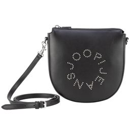 JOOP! JOOP JEANS Damen Schultertasche "giro borchia stella shoulderbag svz"schwarz, Lederimitat, Taschen, Damen Umh&auml;ngetasche, Clutch mit nietenbesetzem
