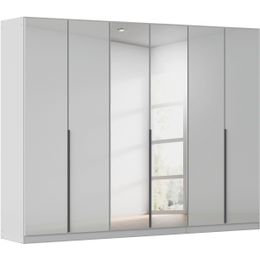 Dreht&uuml;renschrank OTTO HOME, B:271cm H:229cm T:54cm, grau, Holzwerkstoff, Schr&auml;nke, "Kleiderschrank Kleiderschr&auml;nke Schrank Garderobe AGORDO mit
