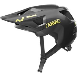 Abus Kinderfahrradhelm "YOUDROP", S Kopfumfang: 48cm - 55cm, schwarz, Helme