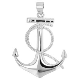 Adelia&acute;s ADELIA ́S Damen Kettenanh&auml;nger "eleganter Anker Anh&auml;nger aus 925 Sterling Silber", Silber 925 (Sterlingsilber), silber, Silber 925 (Sterlingsilber),