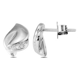 Adelia&acute;s ADELIA ́S Damen Paar Ohrh&auml;nger "Damen Ohrstecker aus 925 Sterling Silber und Zirkonia - Strass", Damen, Silber 925 (Sterlingsilber), silber, Silber