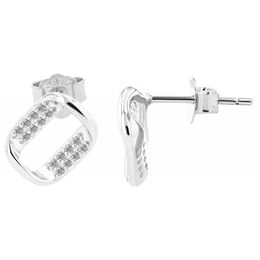 Adelia&acute;s ADELIA ́S Damen Paar Ohrh&auml;nger "Damen Ohrstecker aus 925 Sterling Silber und Zirkonia", Damen, Silber 925 (Sterlingsilber), silber, Silber 925