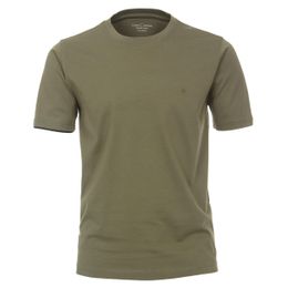 Casamoda Herren T-Shirt "Casamoda T-Shirt uni"dunkelgr&uuml;n, Gr. S, 100% Baumwolle, Shirts