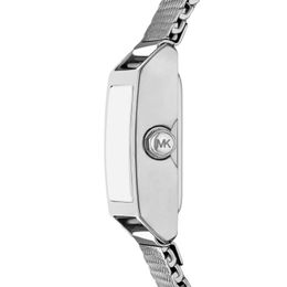 Michael Kors Damen Quarzuhr "Georgie", silber, Armbanduhren, Armbanduhr, Damenuhr, Edelstahlarmband, analog
