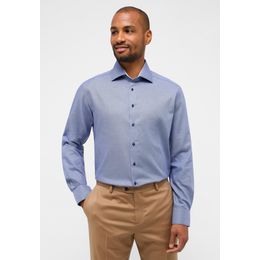 Eterna Herren Langarmhemd "MODERN FIT"blau, Gr. 39, 100% Baumwolle, Hemden, NON IRON (b&uuml;gelfrei)
