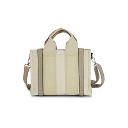Harpa Damen Schultertasche "TAMI"taupe, Polyurethan (PU), mehrfarbig, Taschen, mit sportlichen Canvas-Streifen