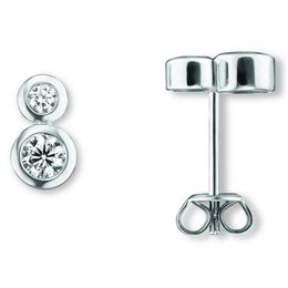 ONE ELEMENT Damen Paar Ohrh&auml;nger "Zirkonia Ohrringe Ohrstecker aus 925 Silber", Damen,mit Zirkonia, Silber 925 (Sterlingsilber)silber, Silber 925