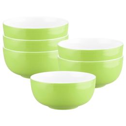 Seltmann Weiden Schale "M&uuml;slischalen Liberty Pure Colors &oslash; 15 cm 6er Set", B/H/L: 15cmlime gr&uuml;n, Sch&uuml;sseln
