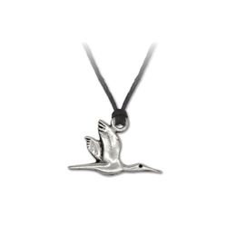 Adelia&acute;s ADELIA ́S Damen Amulett "Amulett Anh&auml;nger Talisman Amulett Anh&auml;nger Talisman", Zinnsilber, Zinn, Schmuckanh&auml;nger, Der Storch - Fruchtbarkeit, Treue,