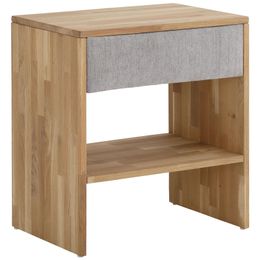 Nachttisch OTTO HOME, B:60cm H:65,5cm T:42cm, grau, Schlafzimmer, Tische, "Callum", passend zur Boxspringbett-Serie Jelle