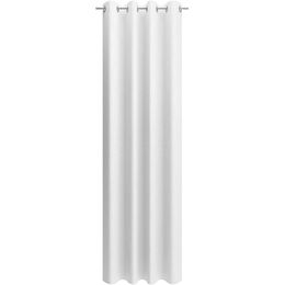 Neutex for you! Vorhang NEUTEX FOR YOU, B:142cm H:245cmwei&szlig;, Polyester, Wohnzimmer, Gardinen, "RAYA", Grafische Linienstruktur