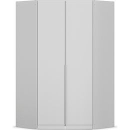 Eckkleiderschrank OTTO HOME, B:117cm H:210cm T:117cm, grau, Holzwerkstoff, Schr&auml;nke, "Kleiderschrank Schrank Ankleidezimmer Schlafzimmer Garderobe
