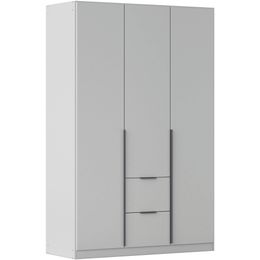Dreht&uuml;renschrank OTTO HOME, B:136cm H:229cm T:54cm, grau, Holzwerkstoff, Schr&auml;nke, "Kleiderschrank Schrank Garderobe AGORDO mit Dekor- oder