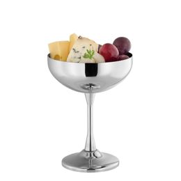 APS Eisschale "2er Set FRIGIO, 260 ml, Edelstahl", &Oslash; 10,5cm, silber, Sch&uuml;sseln, f&uuml;r Eis & Desserts