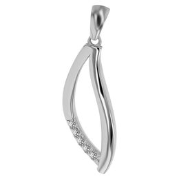 Adelia&acute;s ADELIA ́S Damen Kettenanh&auml;nger "trendiger Schmuck Anh&auml;nger aus 925 Sterling Silber", Silber 925 (Sterlingsilber), gold, Silber 925 (Sterlingsilber),