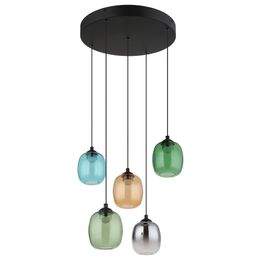 NOWA LED-H&auml;ngeleuchte "MINARA", 1, &Oslash; 12cm H: 150cm, 1 Stk., schwarz, Leuchten, Gl&auml;ser, H&auml;ngeleuchte, Wohnzimmer, Esstisch