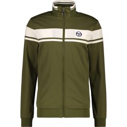 Sergio Tacchini Herren Trainingsjacke "DAMARINDO TT_ Herren"sphagnum, gardenia, Gr. XL, 100% POLYESTER, Jacken, Trainingsjacke Herren, leichte Jacke,