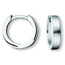 ONE ELEMENT Damen Paar Creolen "Ohrringe Creolen aus 925 Silber &Oslash; 11,5 x 2,6 mm", Damen, Silber 925 (Sterlingsilber), silber, Silber 925