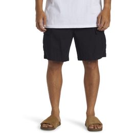 Quiksilver Herren Bermudas "Taxer Cargo", schwarz, Gr. XS, 98% Baumwolle, 2% Elasthan, Hosen