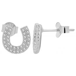 Adelia&acute;s ADELIA ́S Damen Paar Ohrh&auml;nger "Damen Ohrstecker aus 925 Sterling Silber und Zirkonia", Damen, Silber 925 (Sterlingsilber), silber, Silber 925