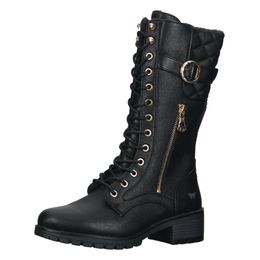 Mustang Shoes Damen Stiefel "Mustang Shoes Stiefel Lederimitat", Gr. 40, schwarz, Lederimitat, Schuhe
