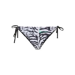 Karl Kani Damen Triangel-Bikini "Karl Kani Damen"schwarz, wei&szlig;, Gr. S, 85% Polyester (Recycelt), 15% Elasthan, Bikini-Sets