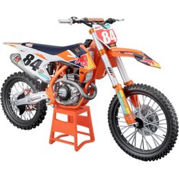 Maisto Kinder Modellmotorrad "KTM Supercross SX450 ́18", orange, Kunststoff, Metallspritzguss, L:35cm, Modellfahrzeuge
