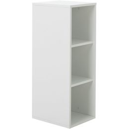 B&uuml;cherregal GAMI, B:30cm H:87cm T:36cmwei&szlig;, Spanplatte, Regale, "BASILE B&uuml;cherregal", Eine praktische Erg&auml;nzung f&uuml;r zus&auml;tzlichen Stauraum