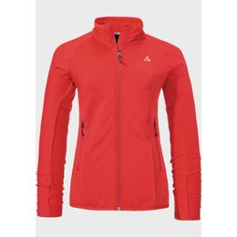 Sch&ouml;ffel SCH&Ouml;FFEL Damen Fleecejacke "Fleece Jk Style Cascata WMS", rot, Gr. 46, Oberstoff: 94% Polyester, 6% Elasthan, Jacken
