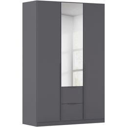 Dreht&uuml;renschrank OTTO HOME, B:136cm H:229cm T:54cm, grau, Holzwerkstoff, Schr&auml;nke, "Kleiderschrank Schrank Garderobe AGORDO mit Dekor- oder