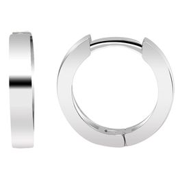 Adelia&acute;s ADELIA ́S Damen Paar Creolen "Damen Creolen aus poliertem 925 Sterling Silber &Oslash; 10 mm", Damen, Silber 925 (Sterlingsilber), silber, Silber 925