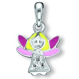 ONE ELEMENT M&auml;dchen Kettenanh&auml;nger "Zirkonia Engel Anh&auml;nger aus 925 Silber", Silber 925 (Sterlingsilber), silber, Silber 925 (Sterlingsilber),