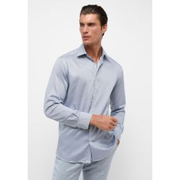 Eterna Herren Langarmhemd "MODERN FIT", gr&uuml;n, Gr. 44, Twill, 42% Baumwolle, 4% Elasthan, 54% Lyocell, Hemden, EASY IRON (b&uuml;gelleicht)